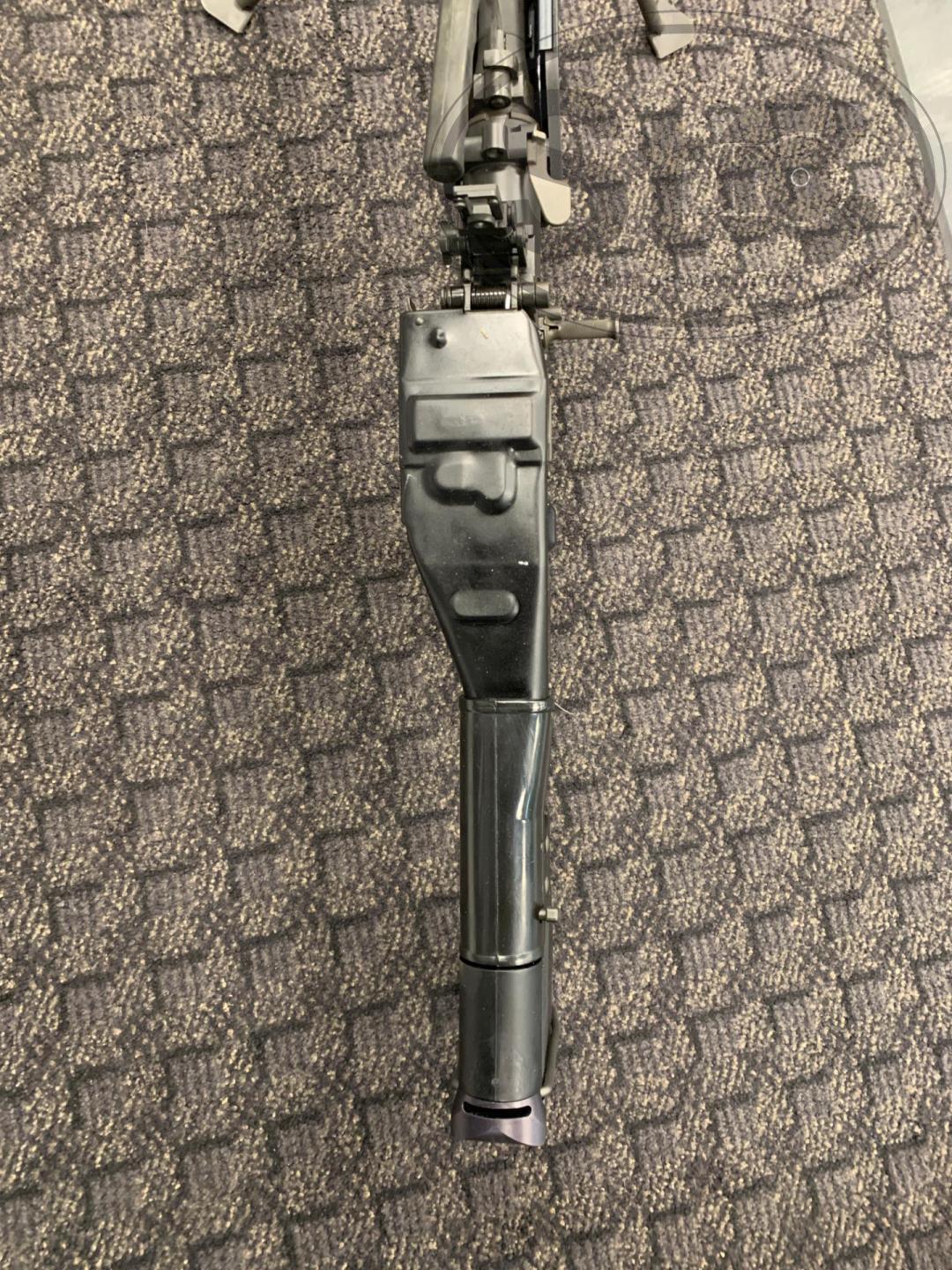 US ORDNANCE AA ARMS/DELTA Semi Auto M-60 M60E3/E4 Model SA-60. Appears ...
