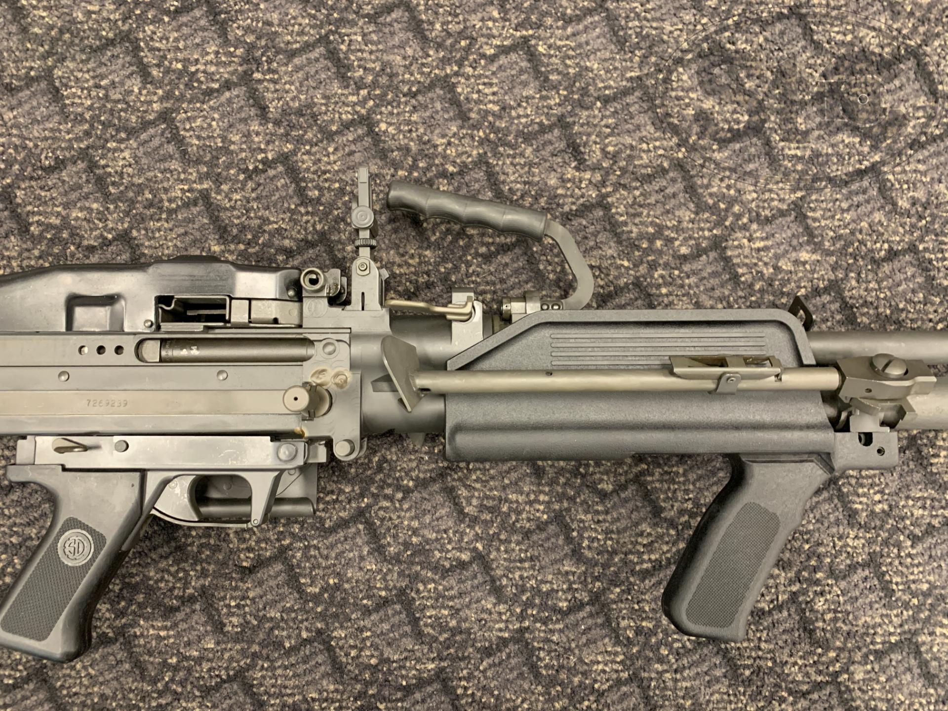 US ORDNANCE AA ARMS/DELTA Semi Auto M-60 M60E3/E4 Model SA-60. Appears ...