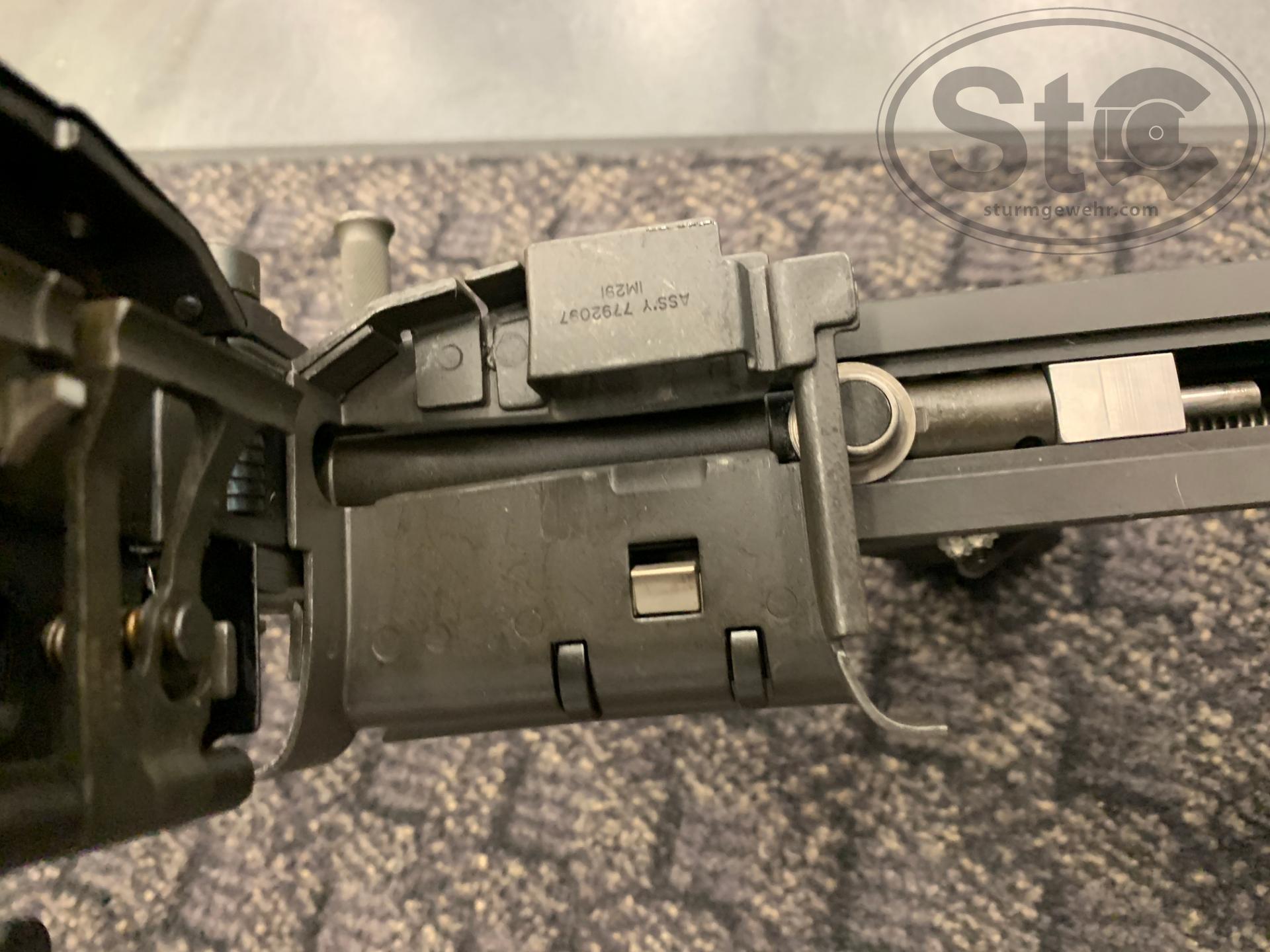 US ORDNANCE AA ARMS/DELTA Semi Auto M-60 M60E3/E4 Model SA-60. Appears ...