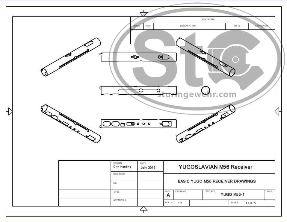 WTS: Yugoslavian M56 submachine gun parts kit - Parts and Accessories ...