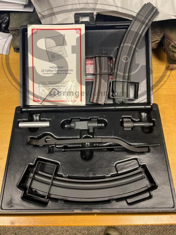 unfired .22 Mini 14 kit for Semi or Full Auto with extra mags SPF ...