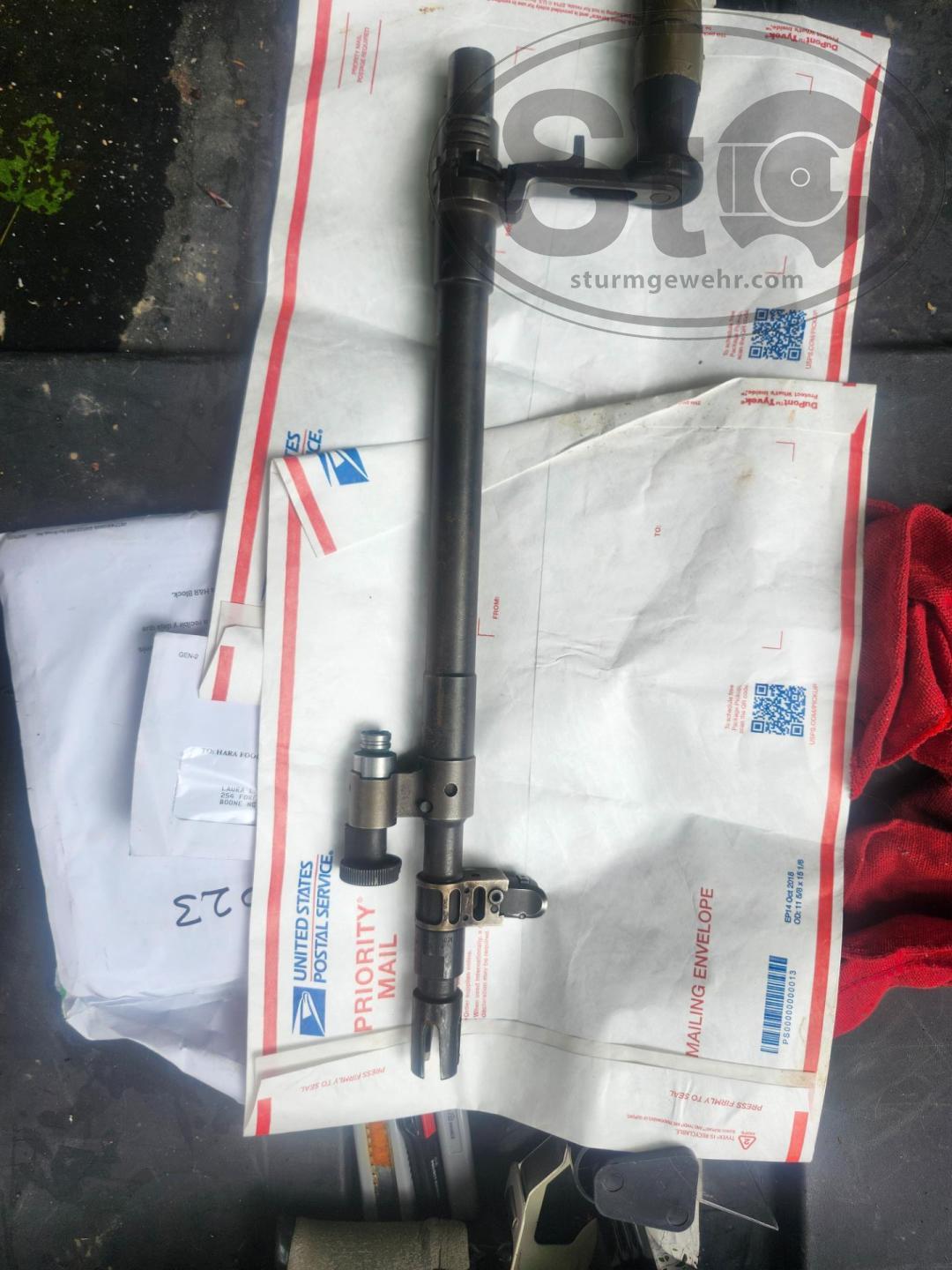 Mk93 m2hb .shock absorbing cradle complete50 Cal.mount with ammo can ...