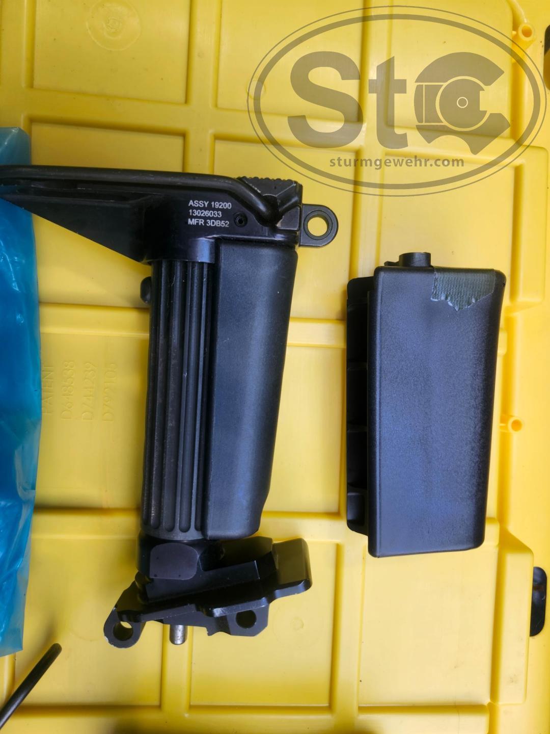 Mk93 m2hb .shock absorbing cradle complete50 Cal.mount with ammo can ...