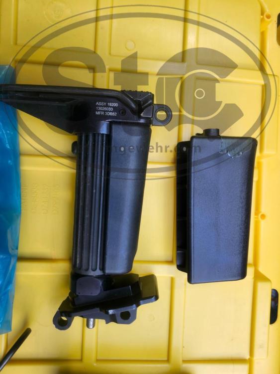 Mk93 m2hb .shock absorbing cradle complete50 Cal.mount with ammo can ...