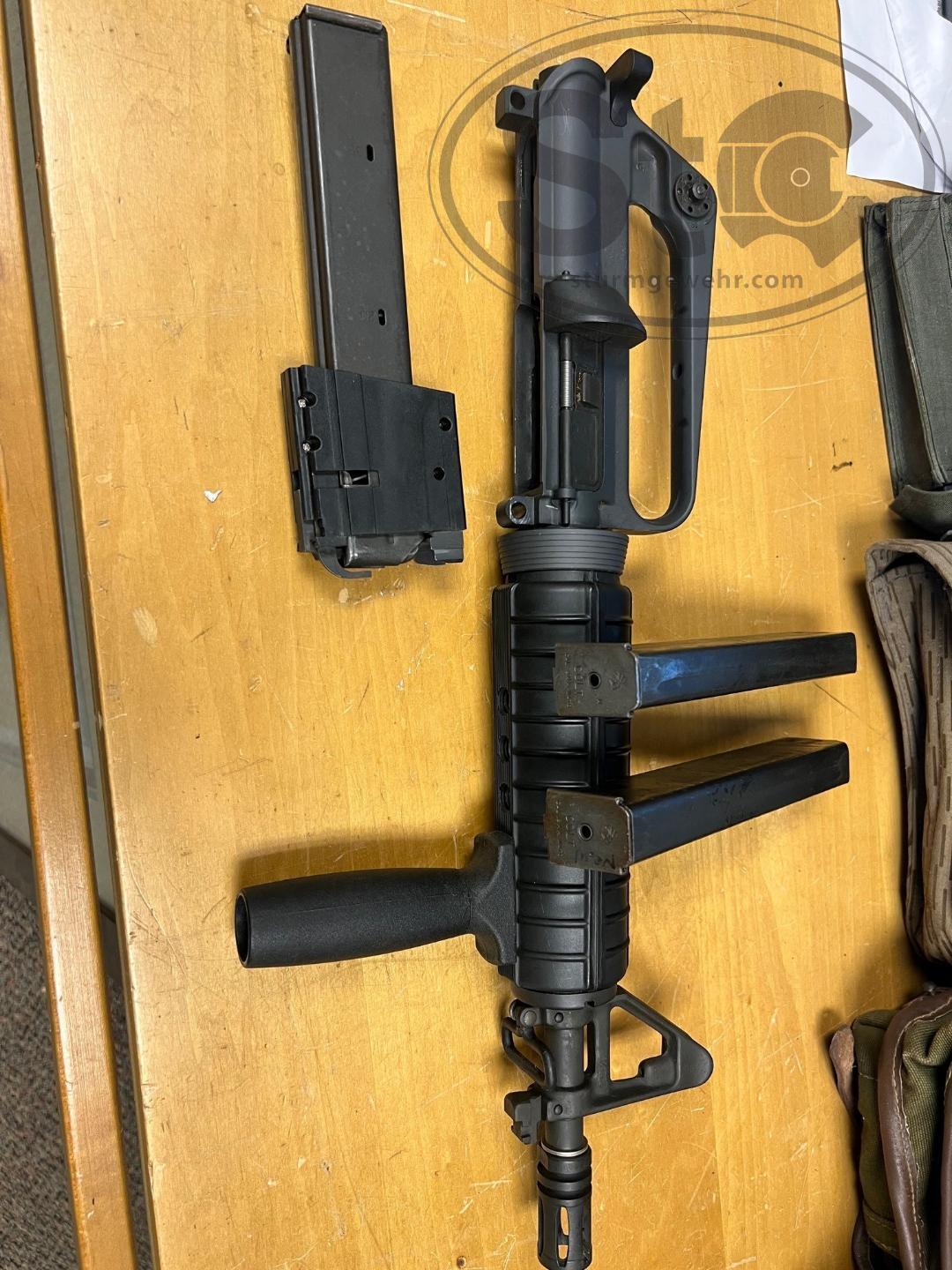 Pristine old school Colt 9mm upper with mags and mag adapter Sold ...