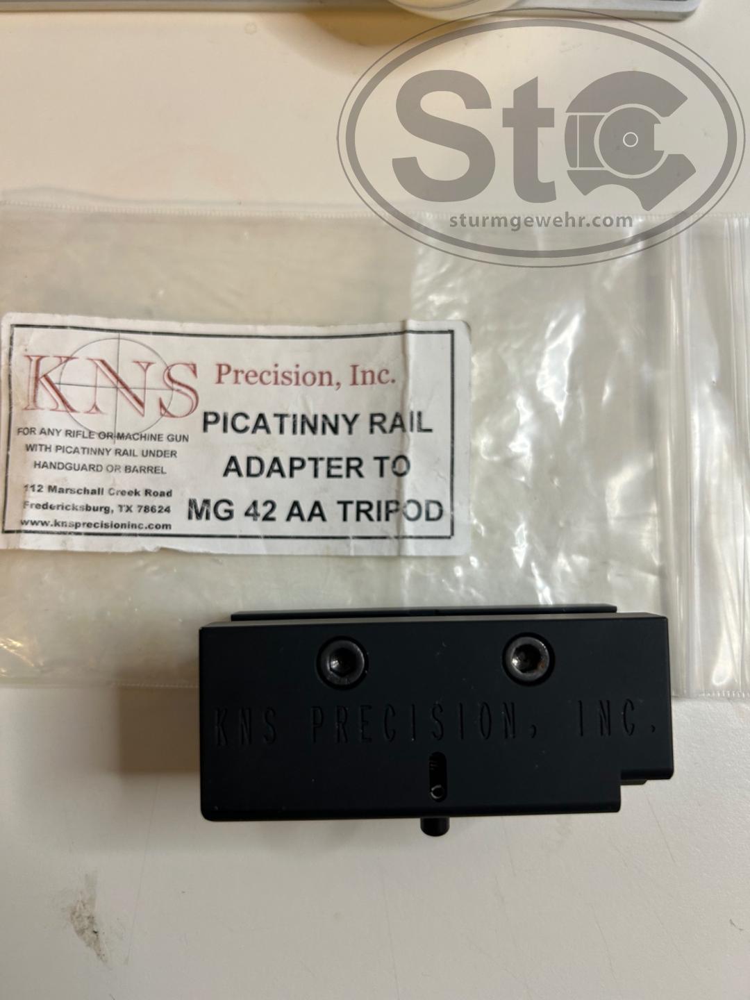 MG 42 AA Picatinny Rail Adapter KNS Precision - Parts and Accessories ...