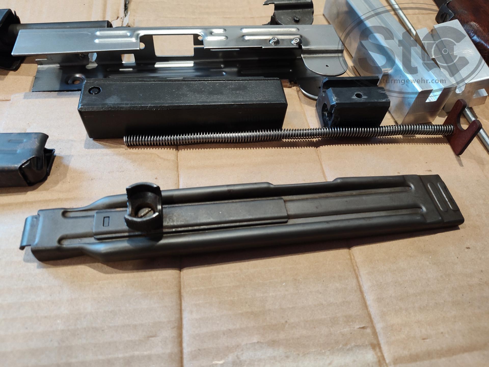 Uzi parts kit, repair section and welding jig - $SOLD - Parts and ...