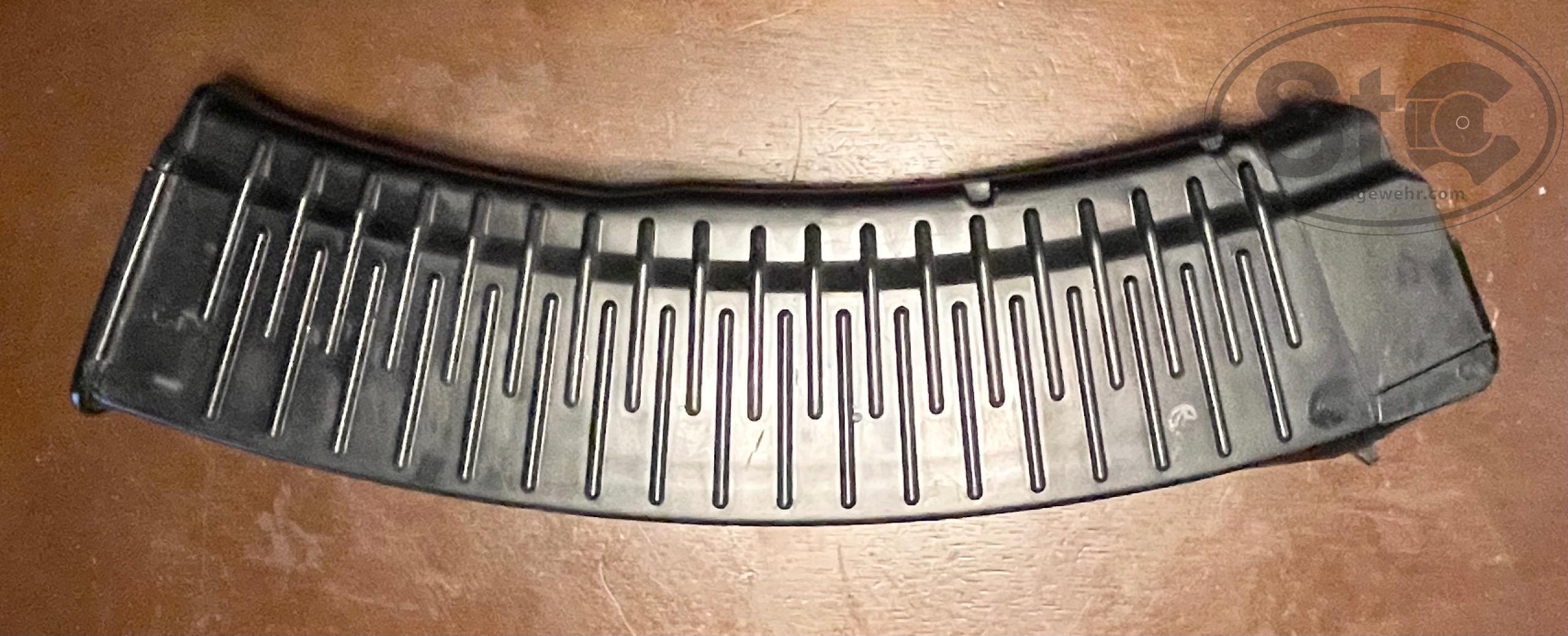 ALL SOLD - Russian Molot Ribbed Black 45rd mag - 3 Grips - Bulgarian 5. ...