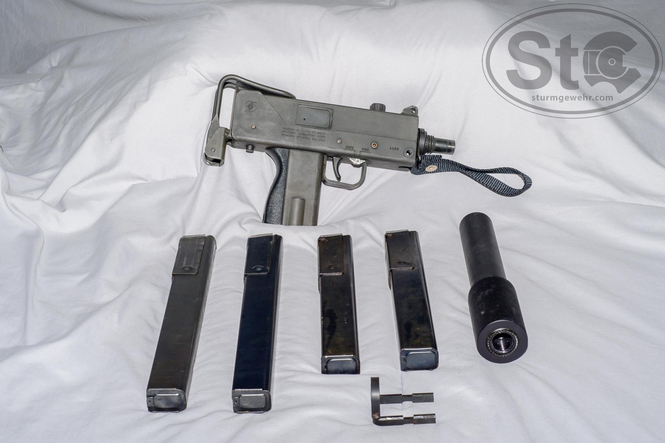 Ingram Mac10 w/ Gemtech Viper Suppressor Form 4 - NFA Market Board ...