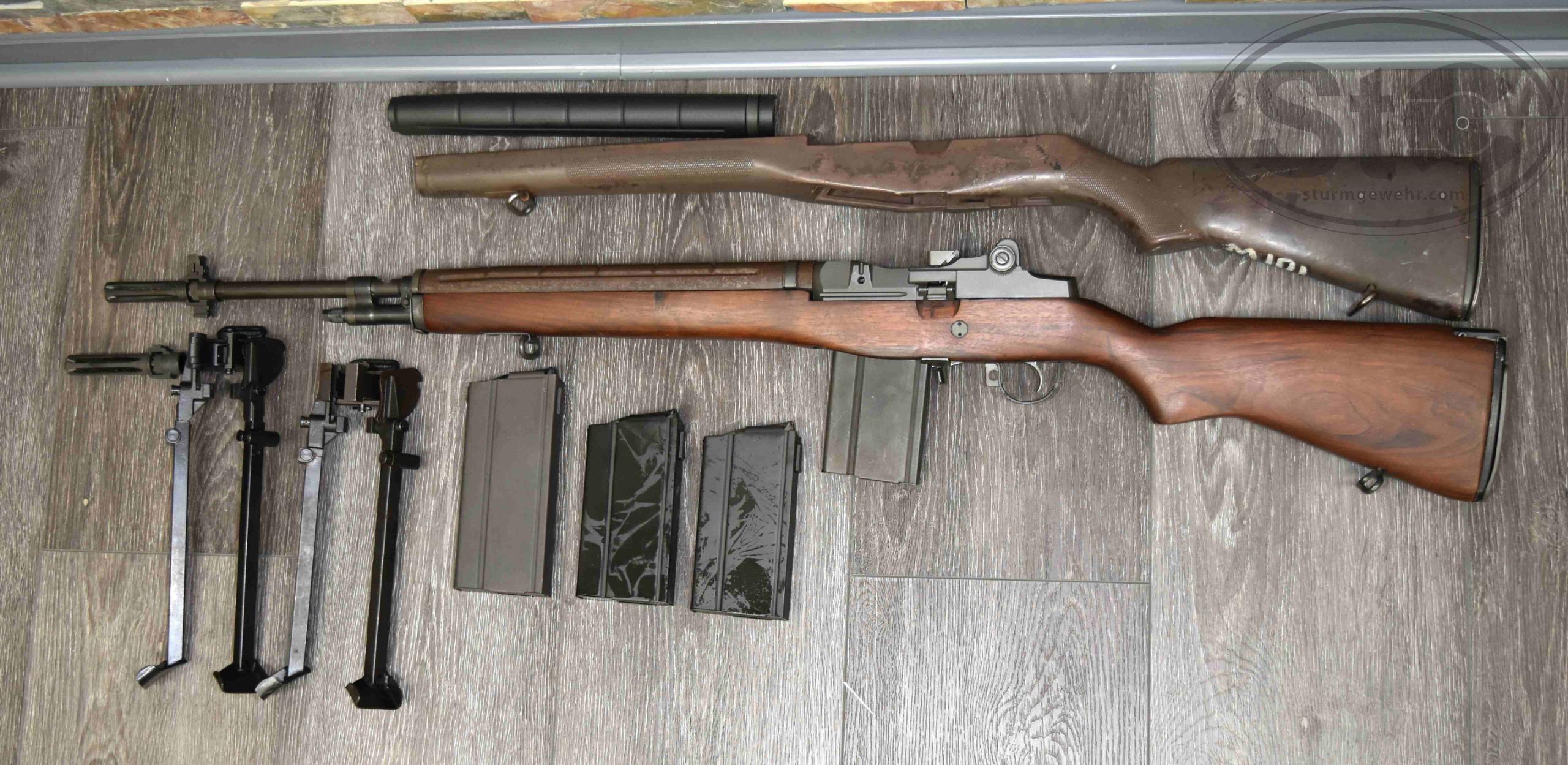 SOLD - Factory Original Springfield Armory M1A Machine Gun - NFA Market ...