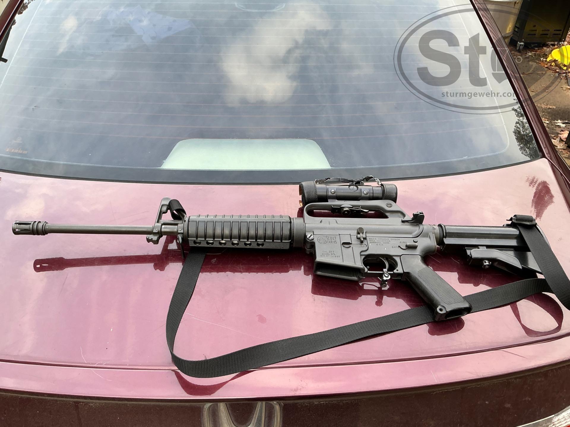 Colt SP1 AR15 Carbine, with Colt Scope - Not For Sale - Removed - Semi ...
