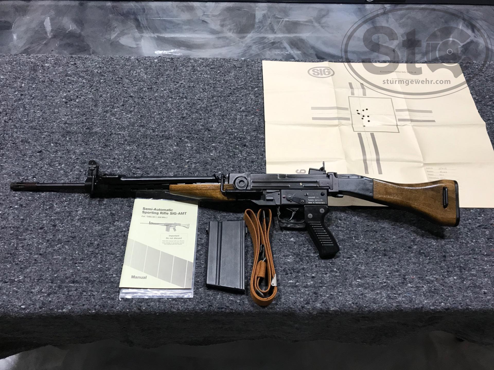 SOLD: SIGARMS SIG-AMT, Last and Best of the Pre-1989 AMT variations ...
