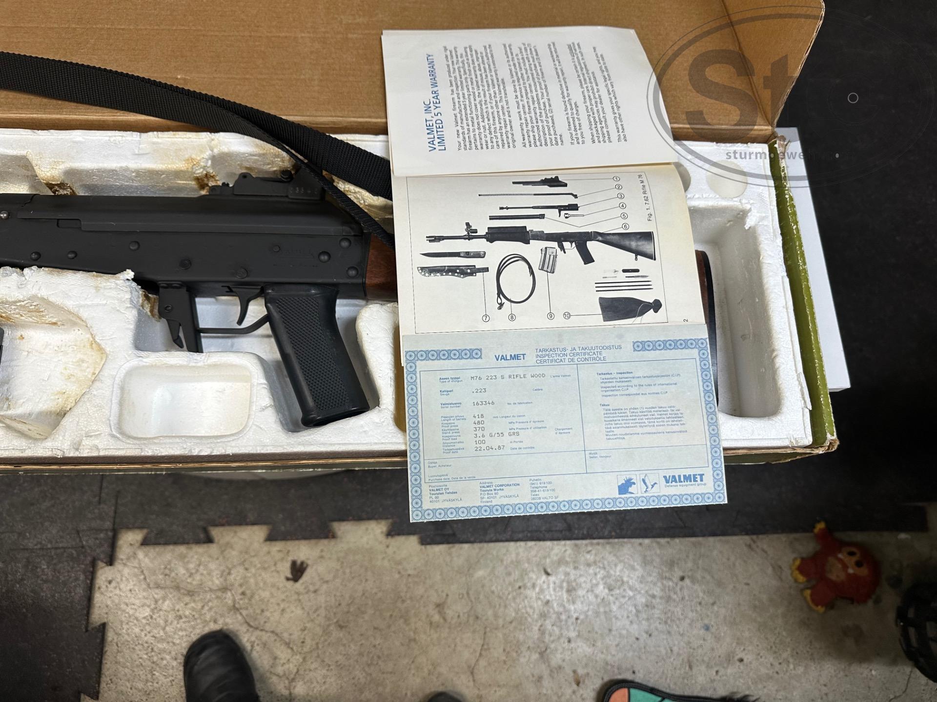 Sold Valmet m76 .223 wood stock - Semi-Auto Market Board - Sturmgewehr.com Forums