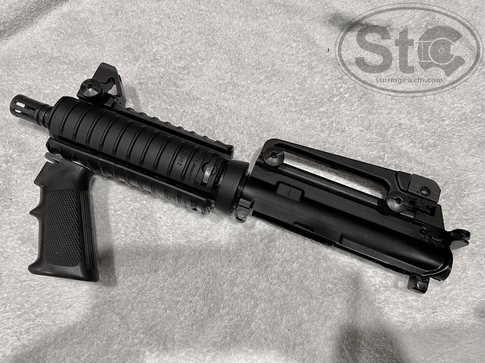 .45ACP M16 COMPLETE UPPER-SOLD PENDING FUNDS. - Parts and Accessories ...