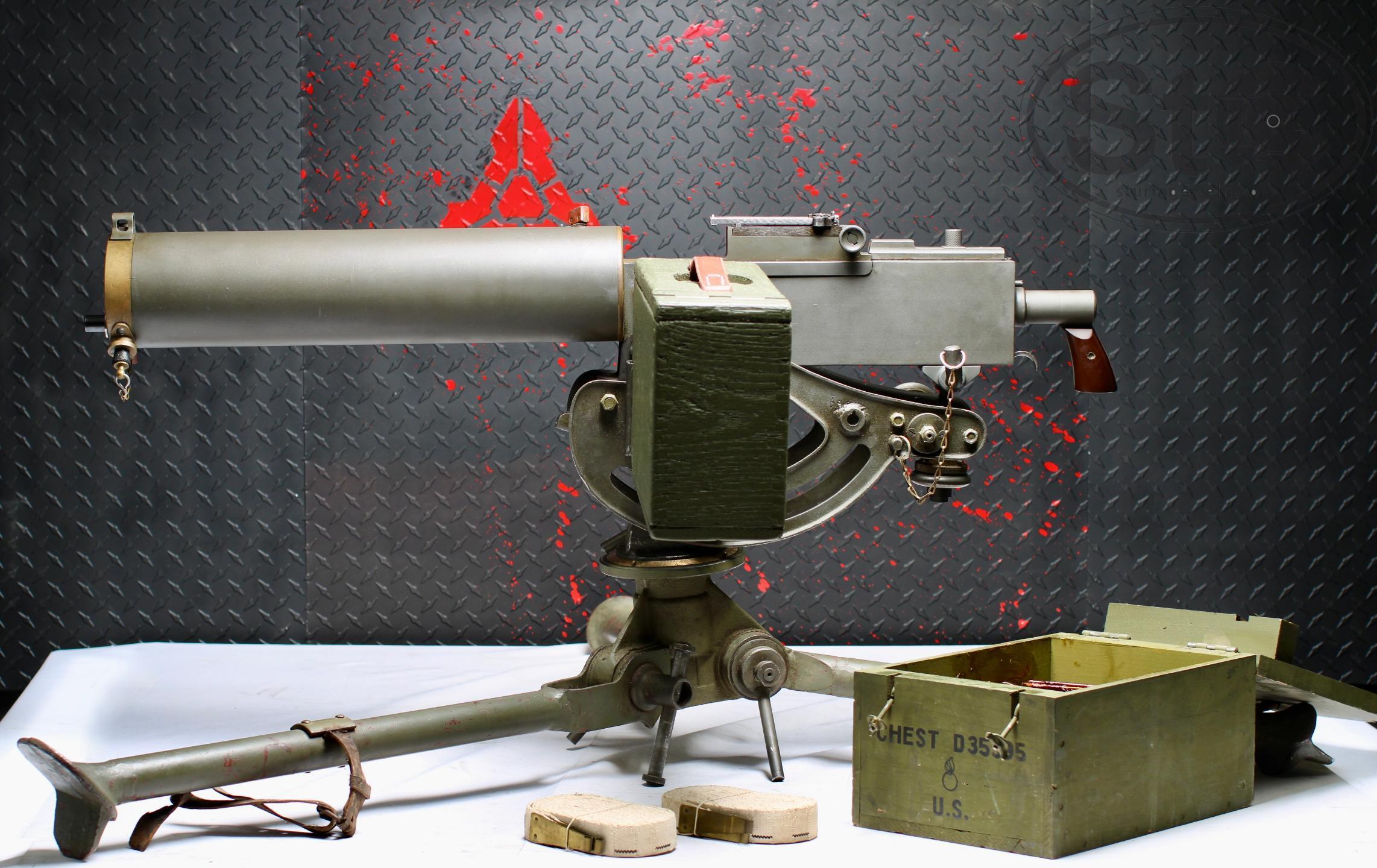 TRANSFERABLE BROWNING 1917 .30-06 WATER COOLED MACHINE GUN!-25K-SOLD ...
