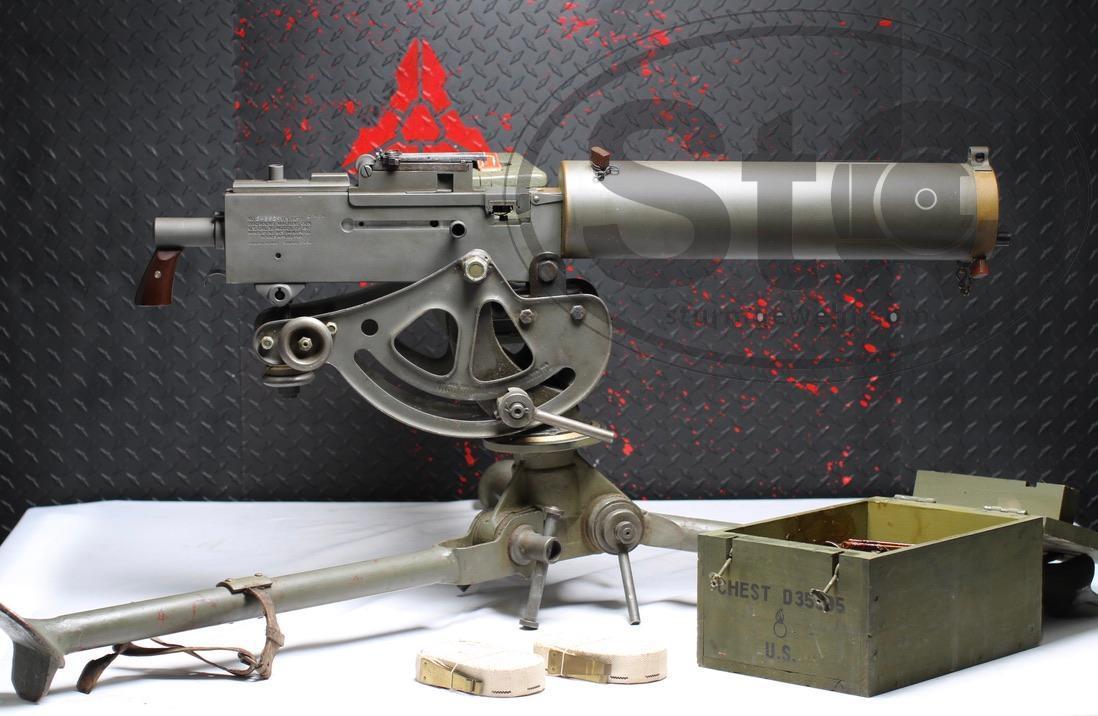 TRANSFERABLE BROWNING 1917 .30-06 WATER COOLED MACHINE GUN!-25K-SOLD ...