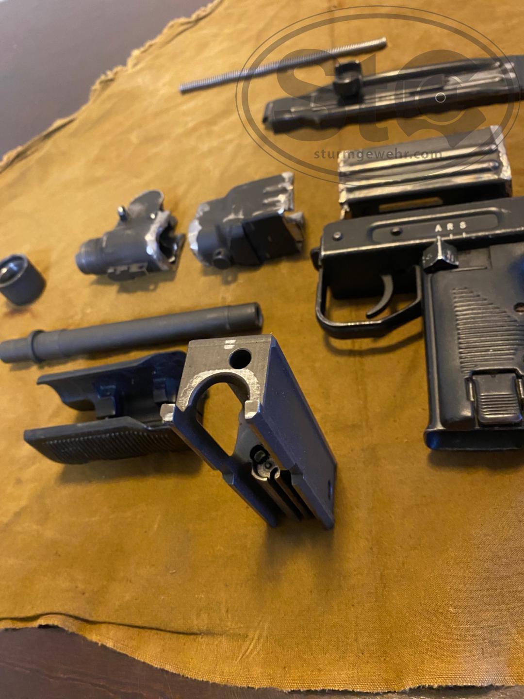 Complete Mini Uzi Kit with Barrel SOLD - Parts and Accessories Market ...