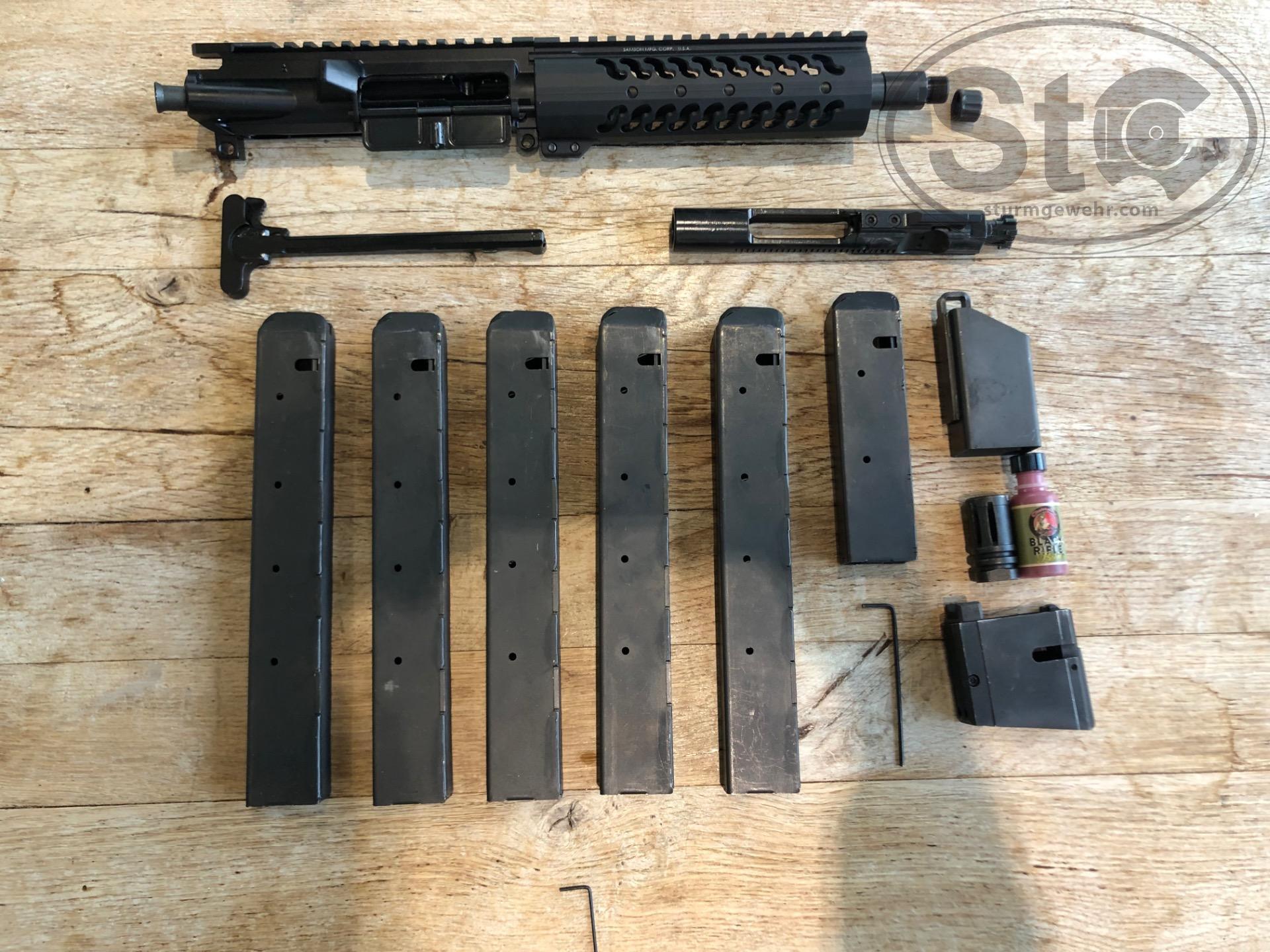 SOLD: Macon Armory Complete .45 ACP AR conversion kit w/mags, etc ...