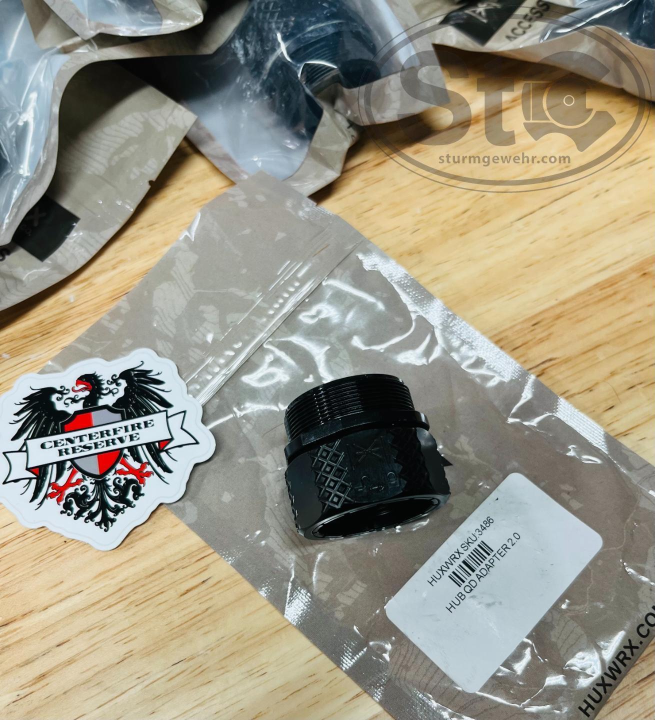 HUXWRX HUB QD ADAPTER 2.0 FOR HUB MOUNT SUPPRESSORS HUX3486 - IN STOCK ...