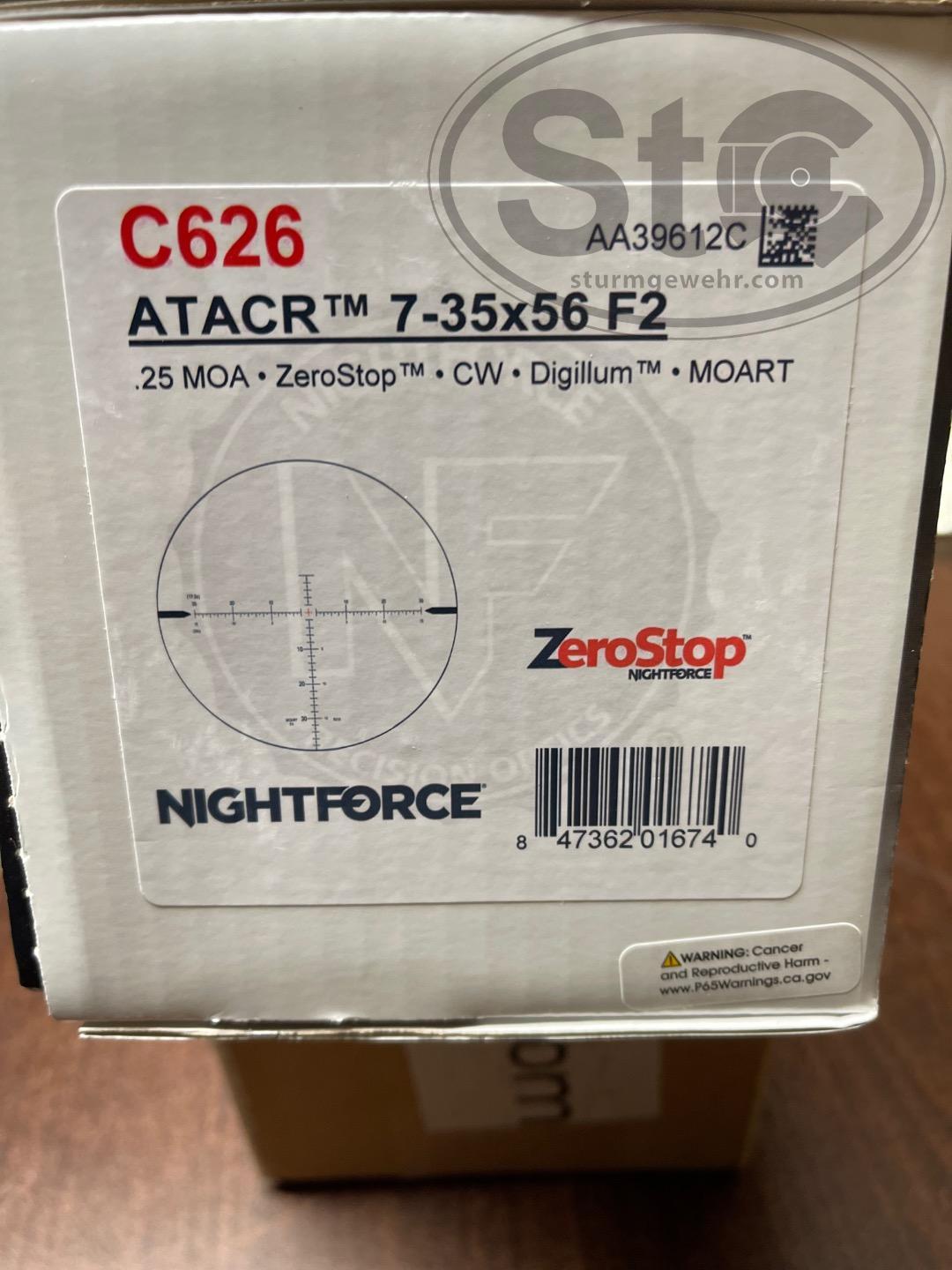 Nightforce ATACR 7-35x56 MOAR-T C626 (NIB) $2699. SOLD - Parts and Accessories Market Board ...