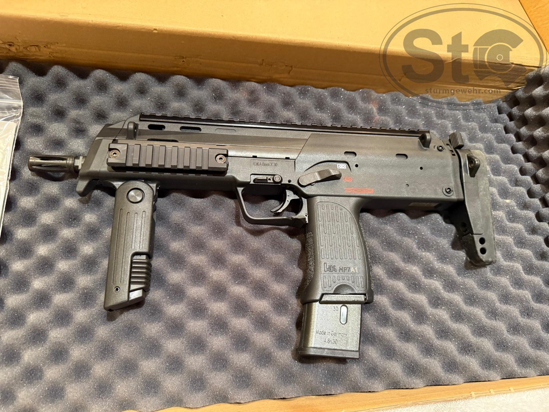 WTS: NEW PRICE NO LAW LETTER FACTORY H&K MP7A1 Dealer Sample. Brand new ...