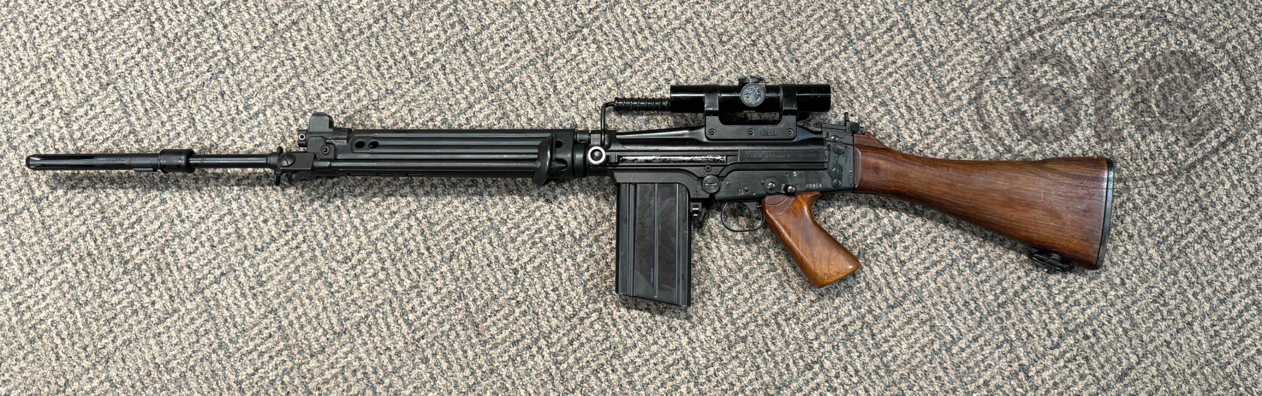 FULLY-TRANSFERABLE Belgium FN-FAL For Sale - made June 1958 - NFA ...