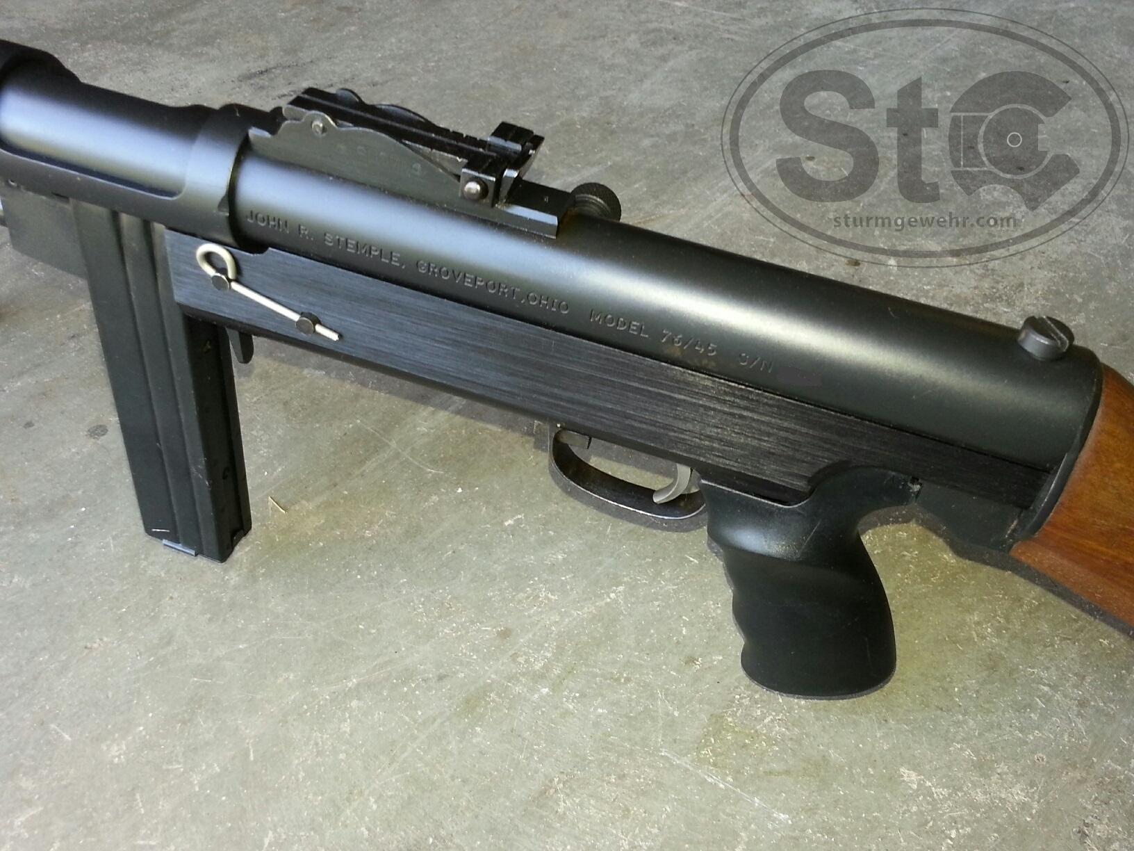 Sold Pending Funds: As-new Stemple/BRP STG76 9mm Subgun, transferable ...