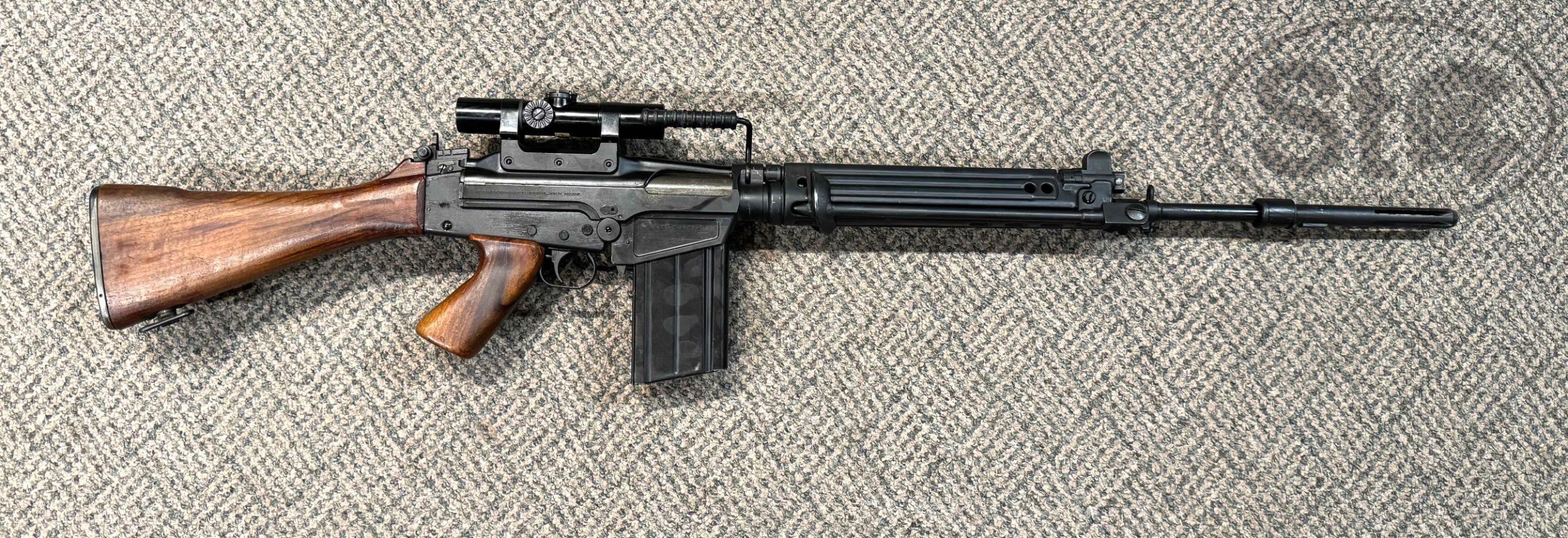 FULLY-TRANSFERABLE Belgium FN-FAL For Sale - made June 1958 - NFA ...