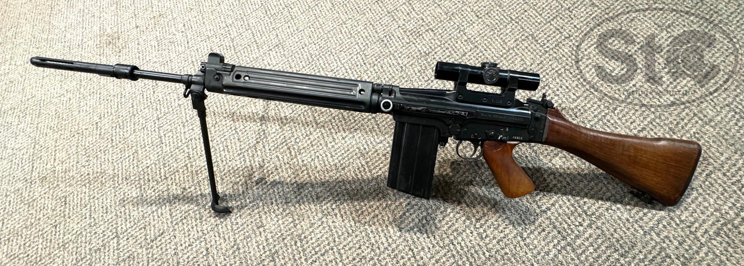 FULLY-TRANSFERABLE Belgium FN-FAL For Sale - made June 1958 - NFA ...