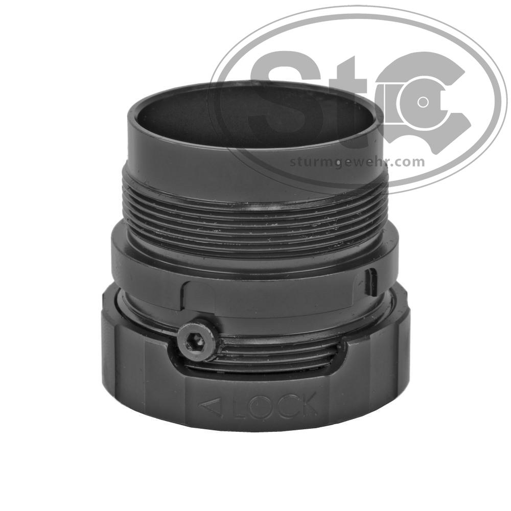 SILENCERCO Bravo ASR Mount – HUB MOUNT (1.375"x24) / OMEGA / HYBRID 46 ...