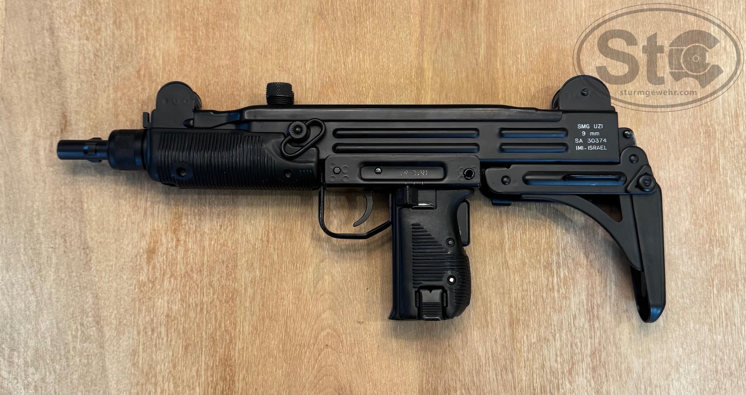 SOLD IMI Uzi registered receiver, 100% correct, with extras - NFA ...