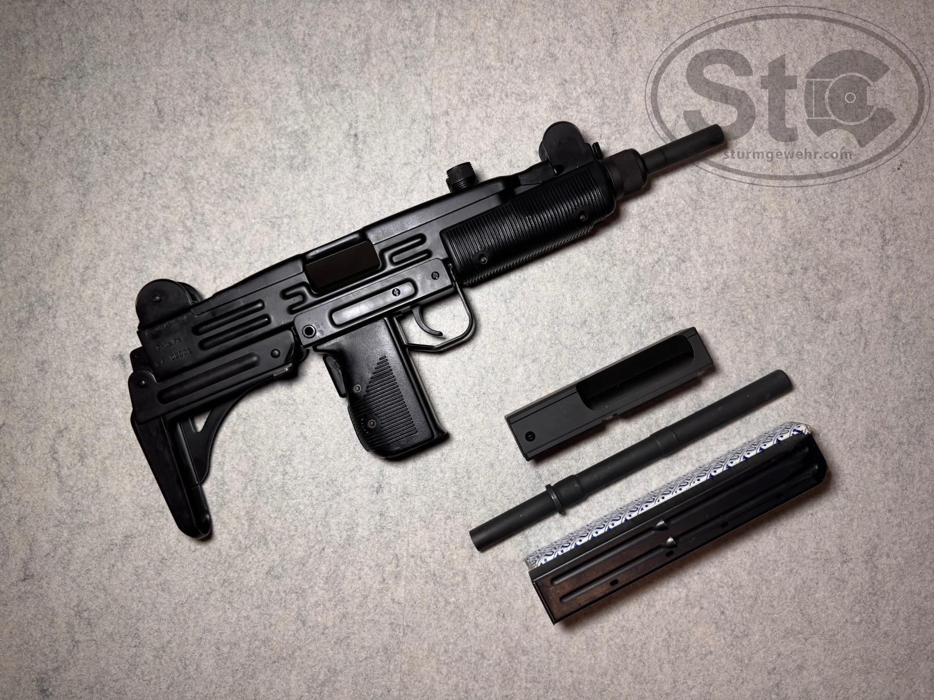 WTS Transferable registered receiver UZI with 45 acp kit and 8 ...