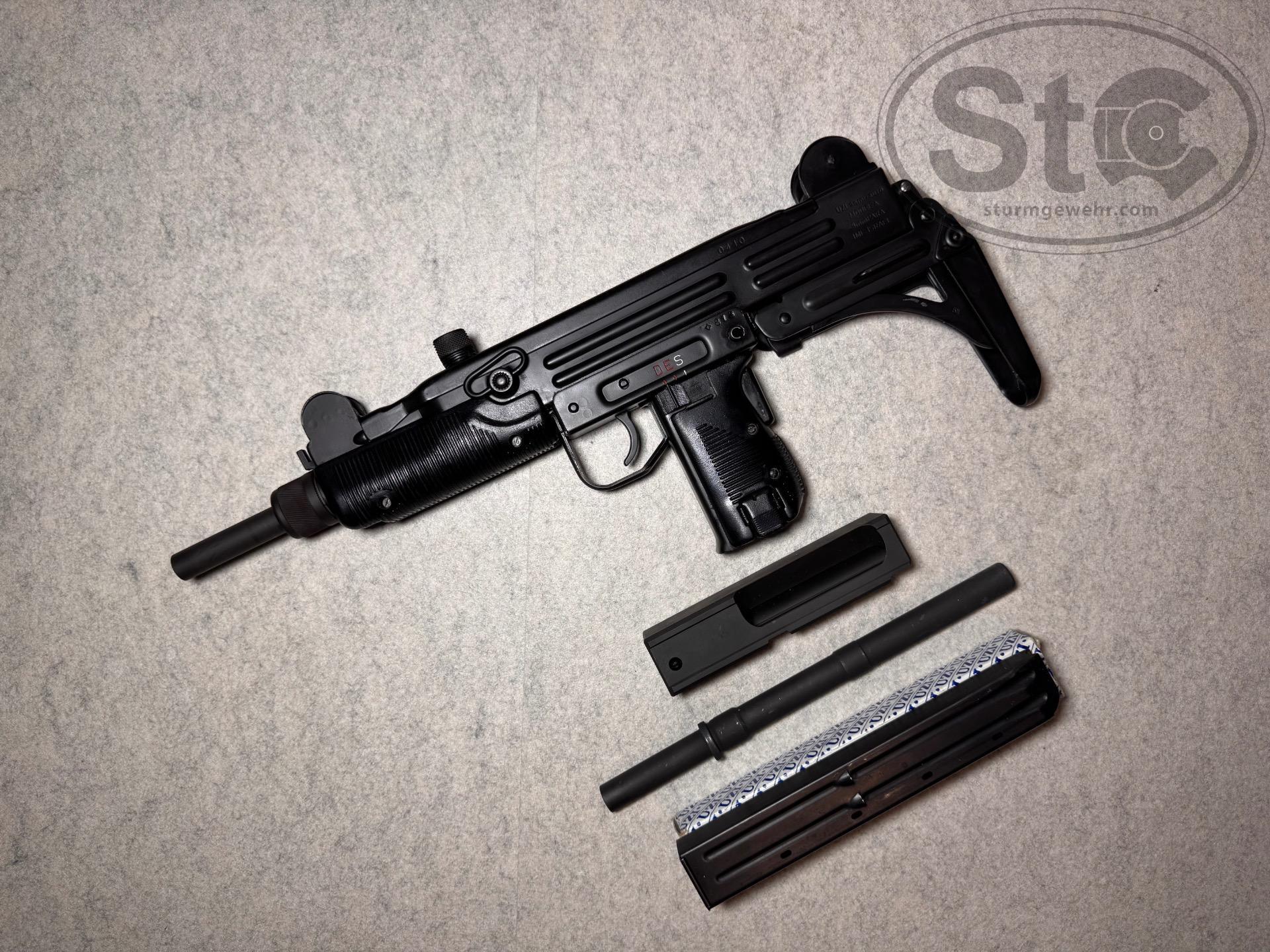 WTS Transferable registered receiver UZI with 45 acp kit and 8 ...