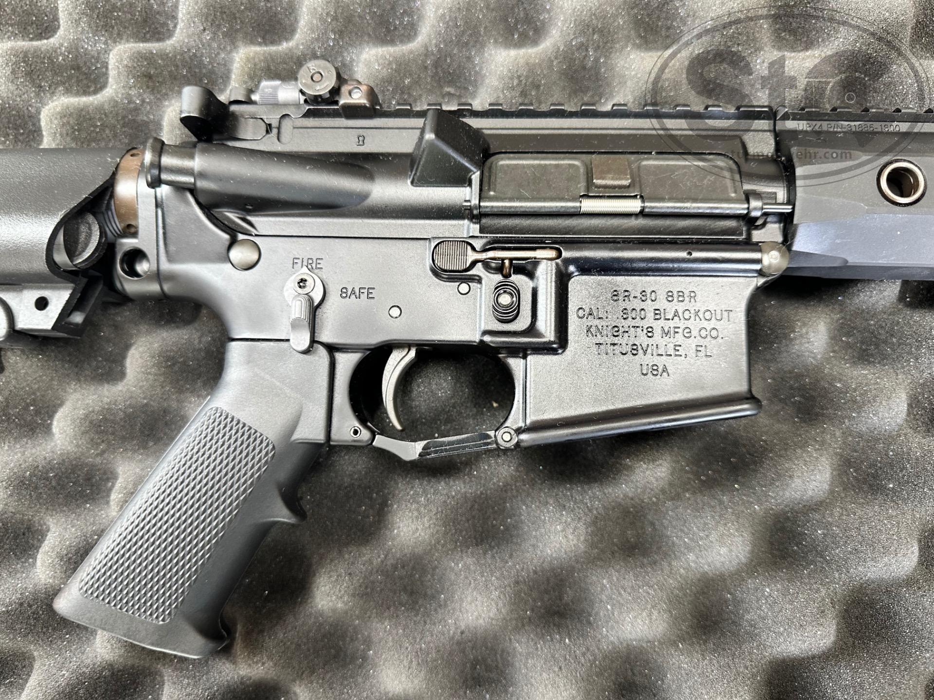 NIB Knights Armament KAC SR-30 DSR 300BLK - NFA Market Board ...