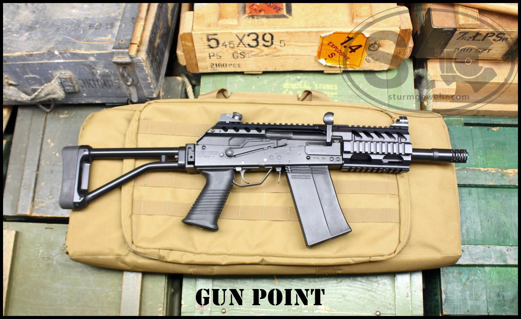 Ultra Rare Red Jacket Firearms Saiga-12 SBS & Suppressor RJF Saiga 12 ...