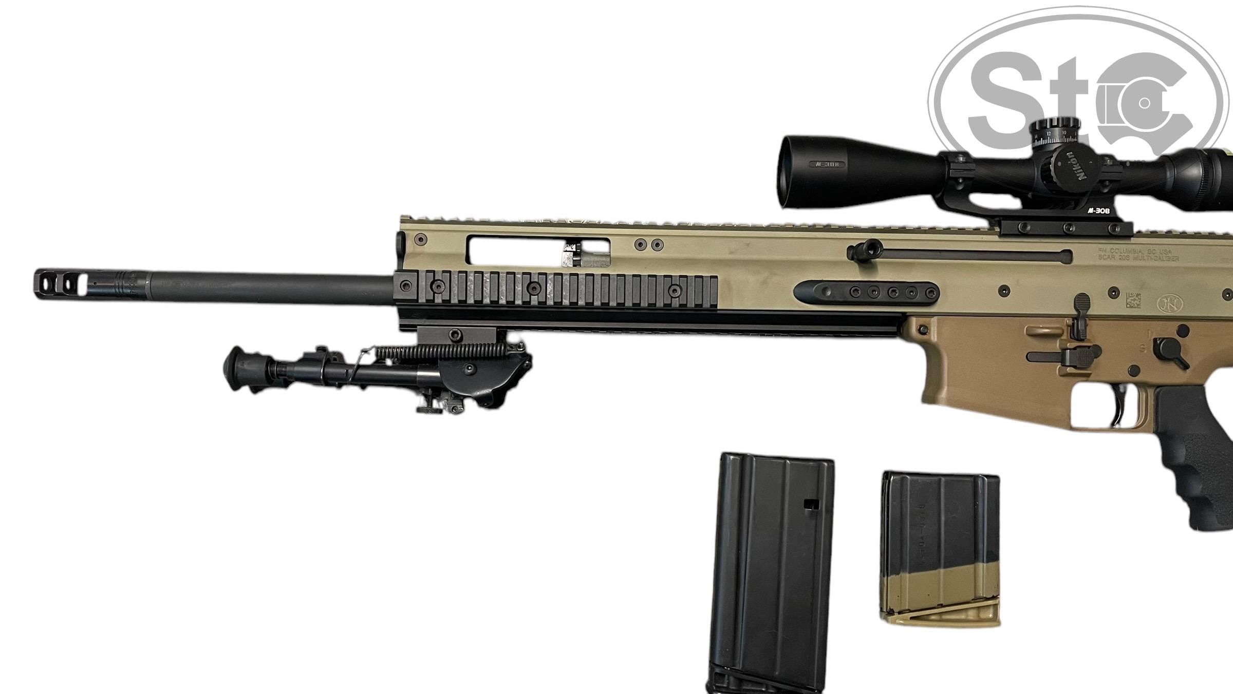 FN Scar 20S With Nikon M308 Scope and bipod. $4,500.00 - Semi-Auto ...