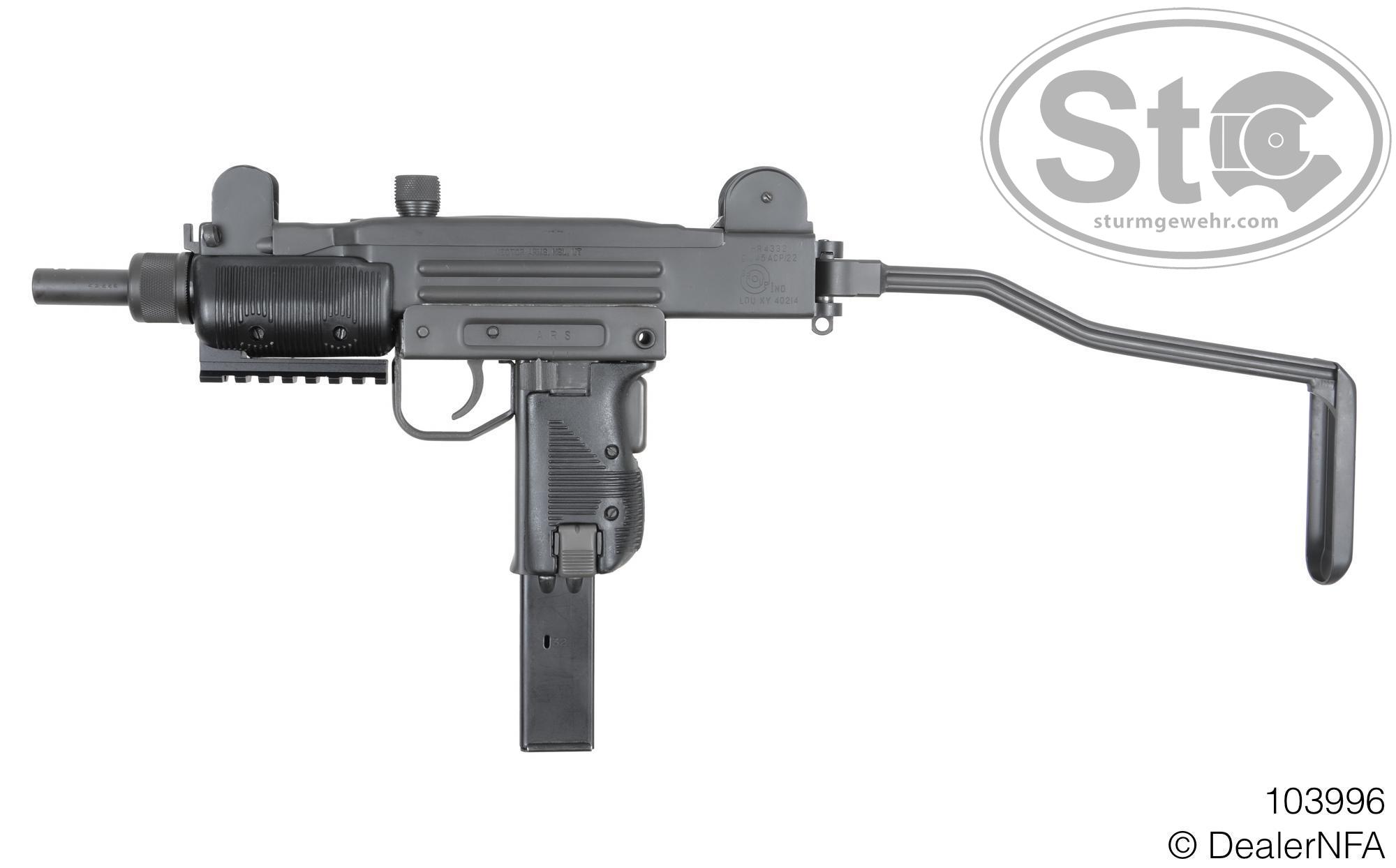 Vector Mini Uzi, Upgraded, Excellent - NFA Market Board - Sturmgewehr ...