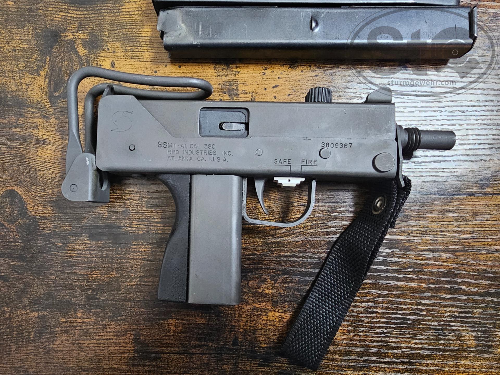 Transferable Cobray RPB M11-A1 .380 - Form 3 Efile - NFA Market Board ...