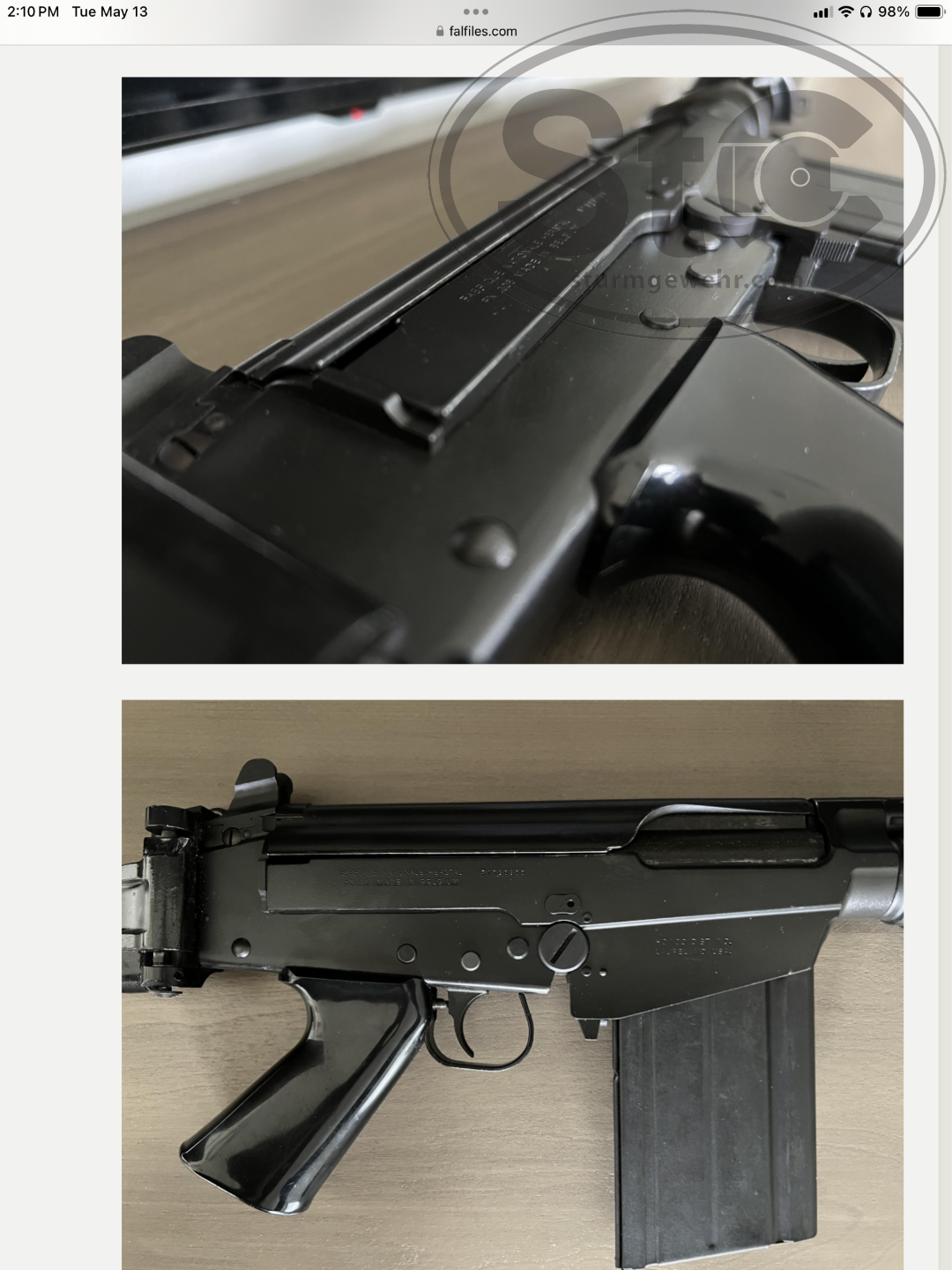 SOLD. FN 50.63 Para Excellent Condition - Semi-Auto Market Board ...