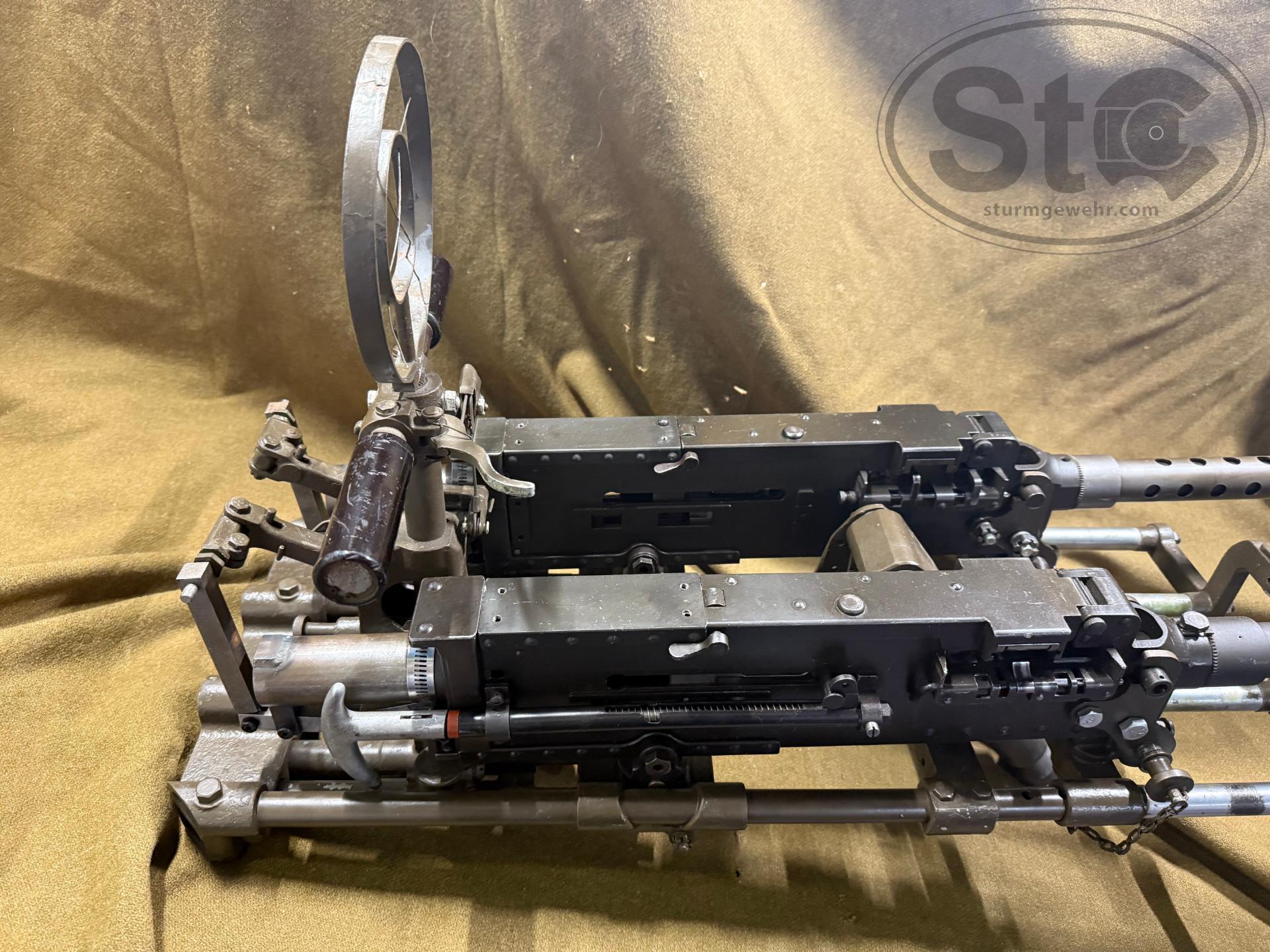 SOLD - WTS - Twin Mounted Transferable Browning AN-M2 30 Cal Machine ...