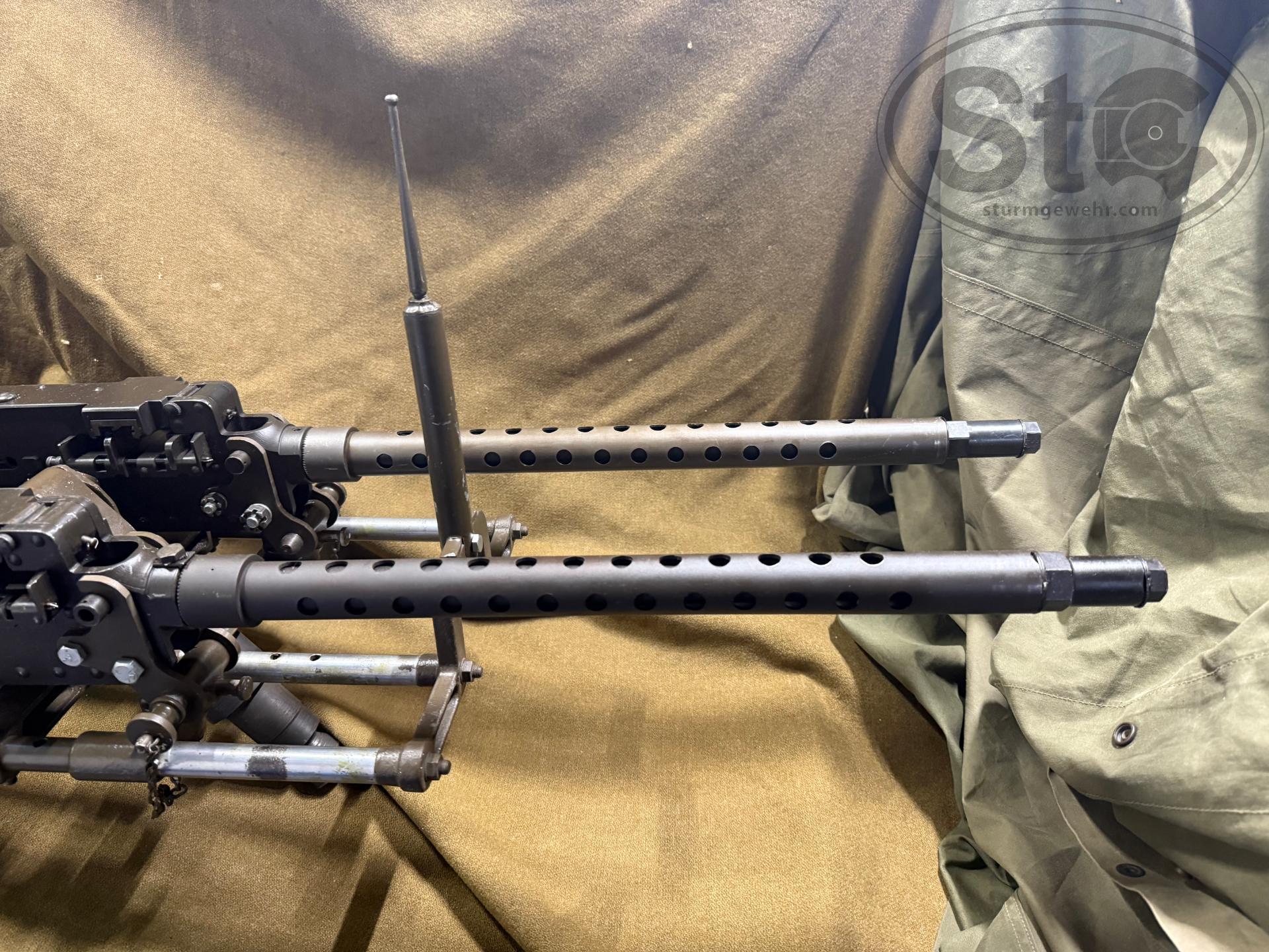 SOLD - WTS - Twin Mounted Transferable Browning AN-M2 30 Cal Machine ...