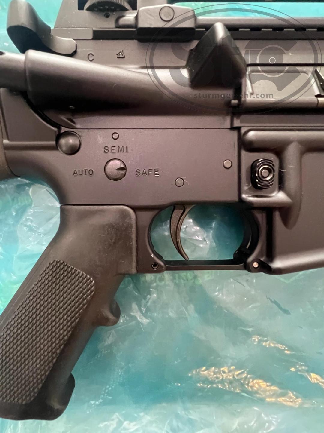 NIB John Keosayian Colt M16A2 Auto Marked "Black Rifle" Transferable ...