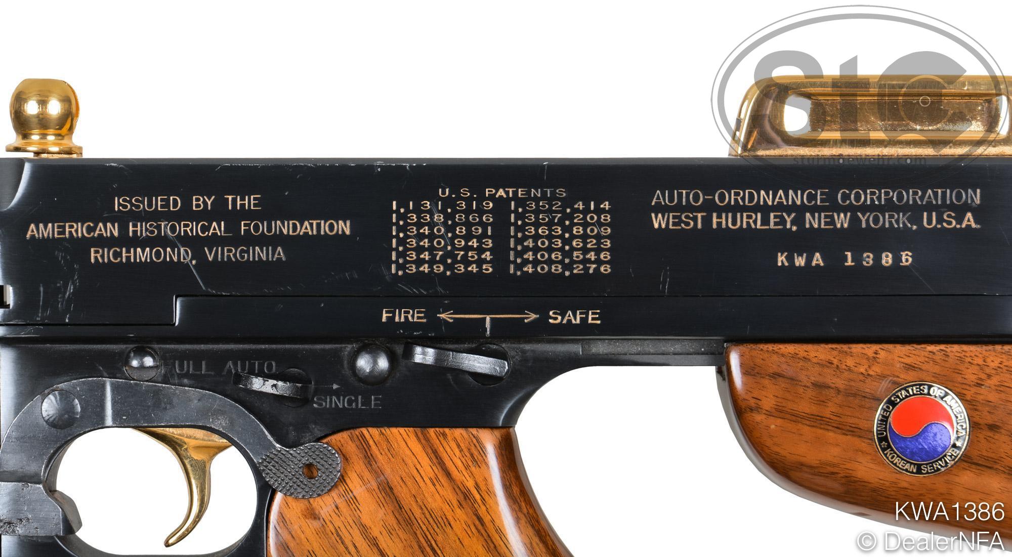 C&R, Thompson 1928 - NFA Market Board - Sturmgewehr.com Forums