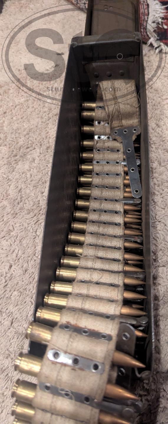 WTS: Original WWI German Maxim Belt Dated 12-17 with 9/17 Dated German ...