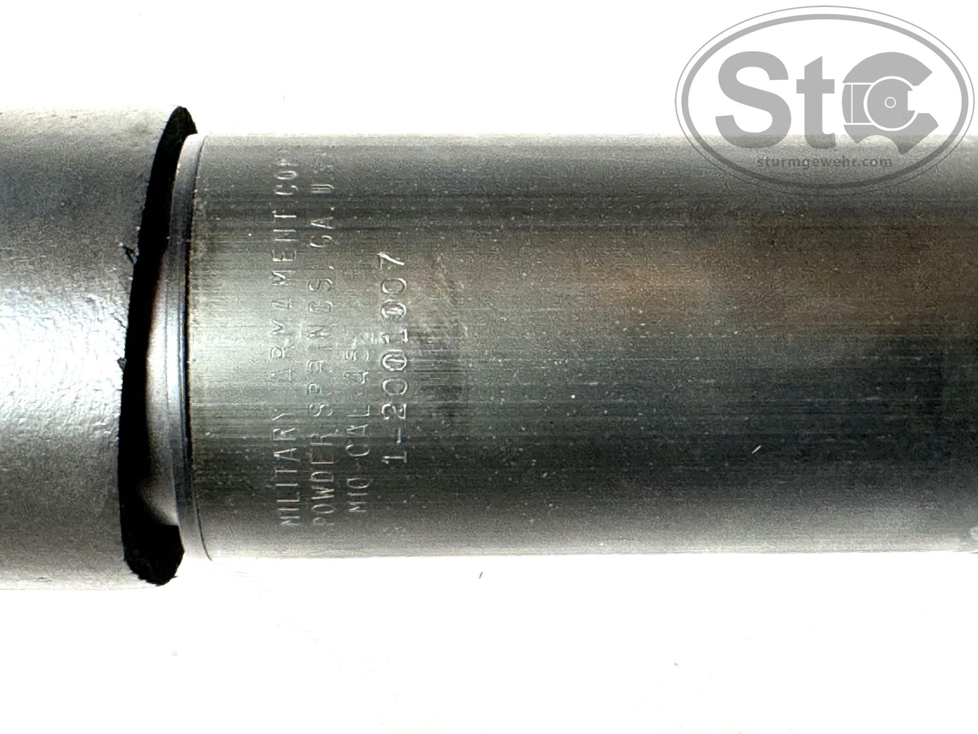 WTS: Transferable INGRAM M10 9MM & .45 AUTO Military Armament CORP. w ...