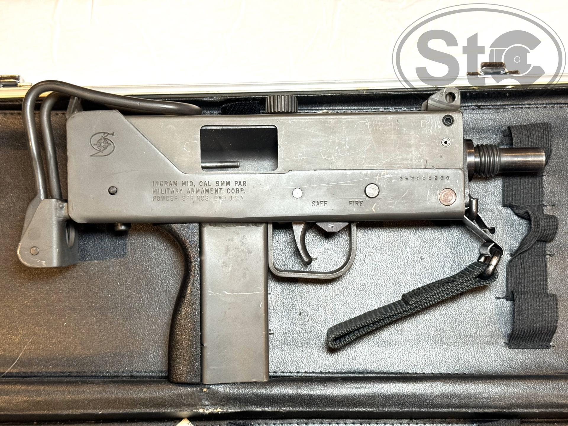 WTS: Transferable INGRAM M10 9MM & .45 AUTO Military Armament CORP. w/Suppressors. mac10 - NFA ...