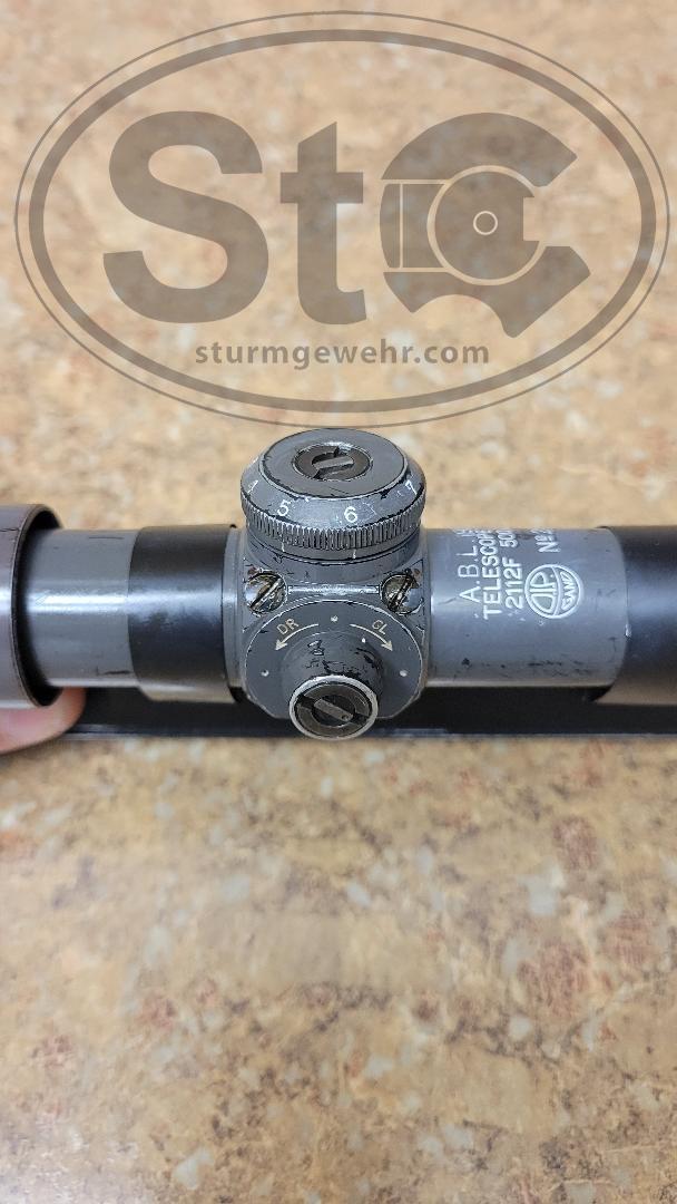 WTS Belgian Army FN FAL O.I.P 1959 scope , mount & carrying box ( SOLD ...