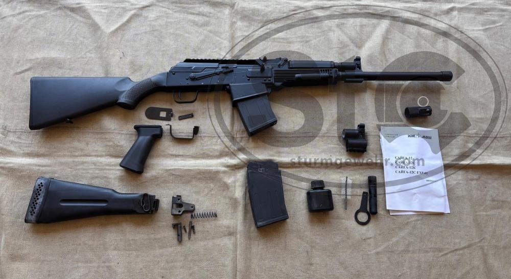 Saiga 12 030 Shotgun with Conversion Parts - Semi-Auto Market Board ...