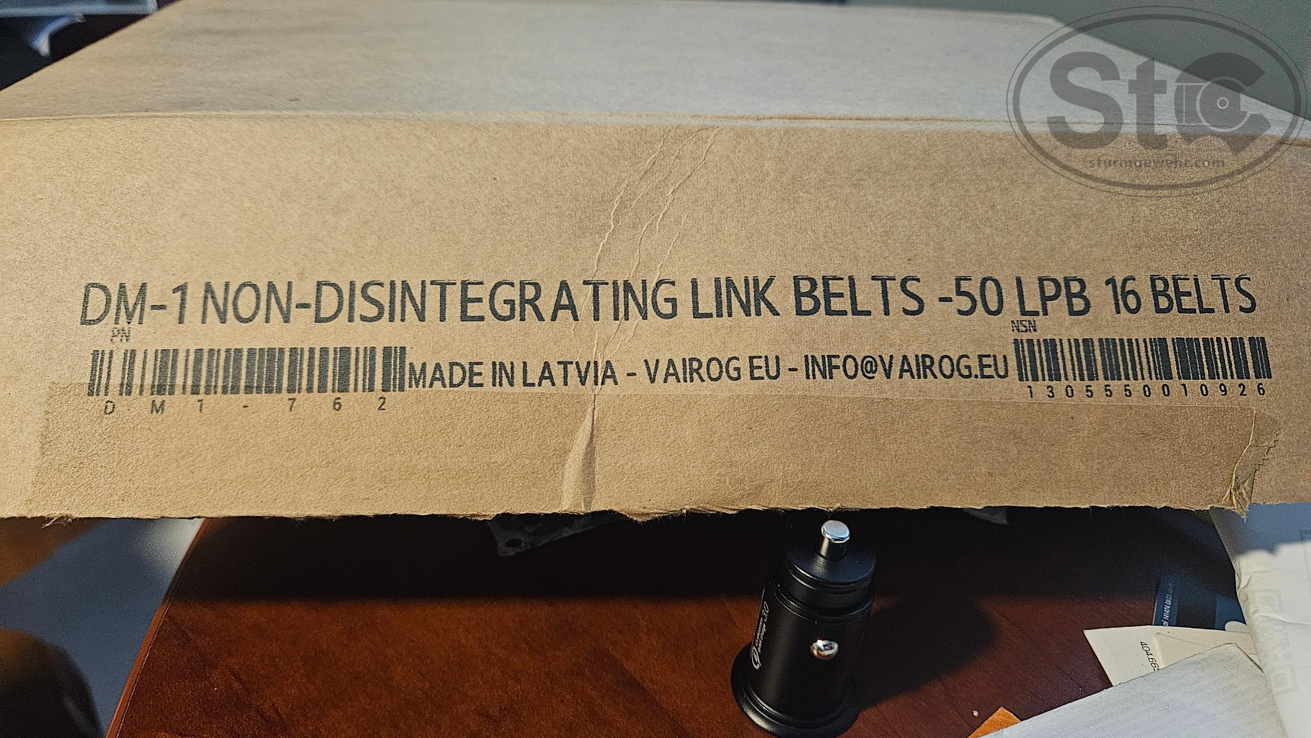 New 50-Round DM-1 Ammo Belt - $5.00/belt — .308 NATO & 8 mm Mauser ...