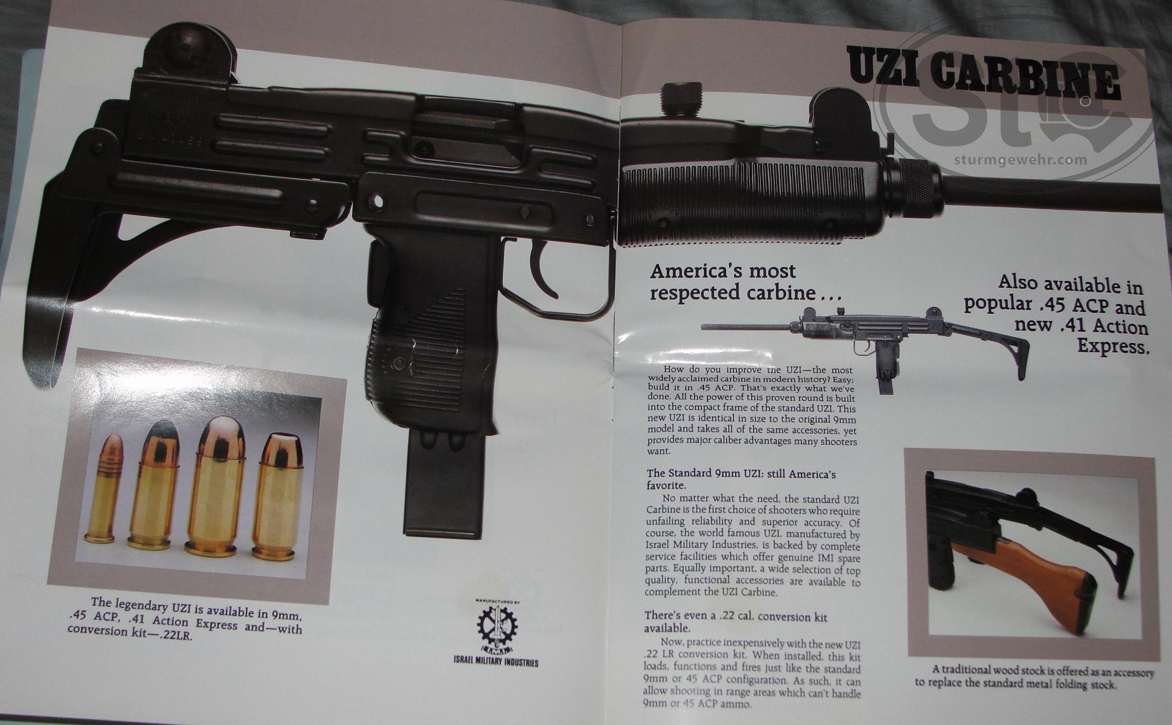 WTS:Action Arms Model B Uzi New In Box - Semi-Auto Market Board ...